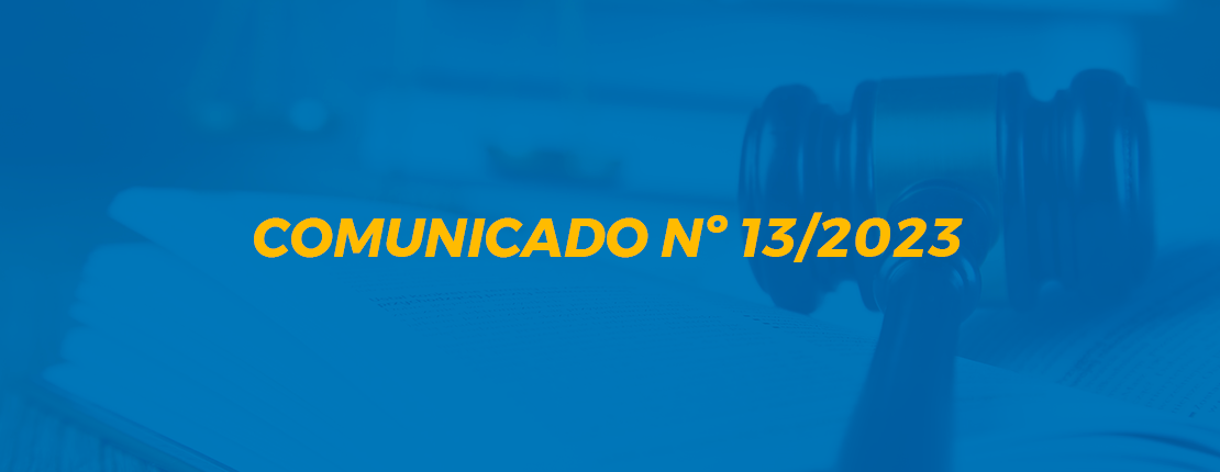 COMUNICADO Nº 13/2023 - Prefeitura Municipal de Cristalina